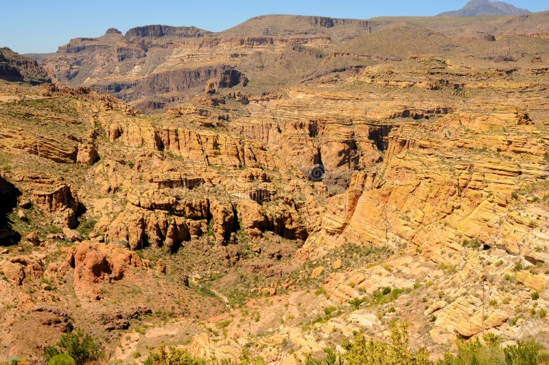Apache Trail Arizona stock image. Image of environment - 279800837