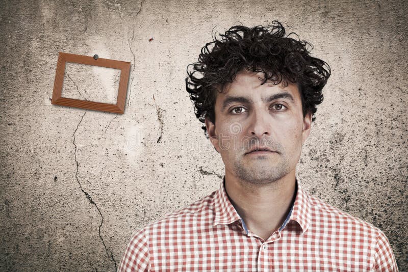 Apacible foto de archivo. Imagen de desaturado, retrato - 26155826