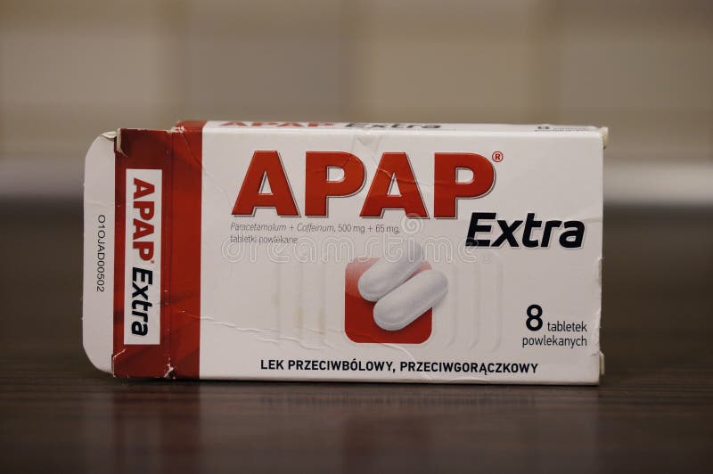 50 Apap Pain Killers. Apap is Medication Used To Treat Pain Editorial ...