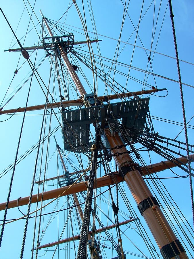 Aparejo de barco de vela foto de archivo. Imagen de velas - 1109422