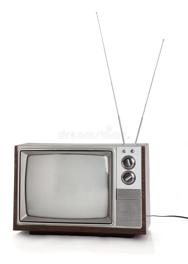 Aparelho De Televisão Retro Foto de Stock - Imagem de casa, antena: 9773228