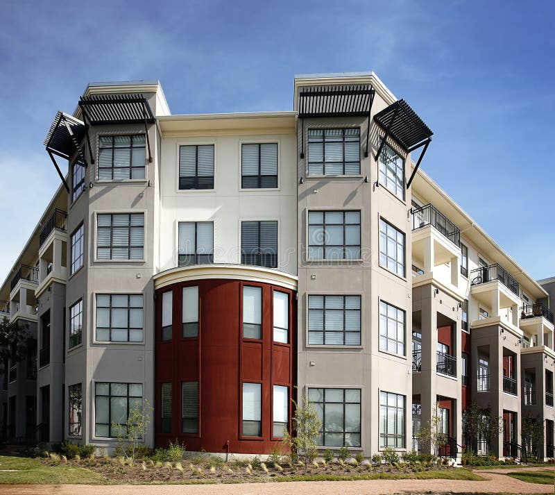 Apartamentos De Lujo (propiedad Horizontal) Foto de archivo - Imagen de ...