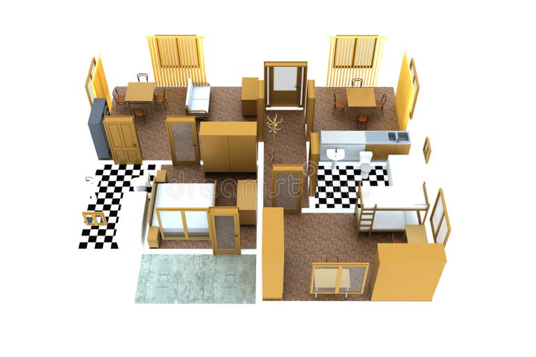 Small Apartment Stock Illustrations – 43,482 Small Apartment Stock ...