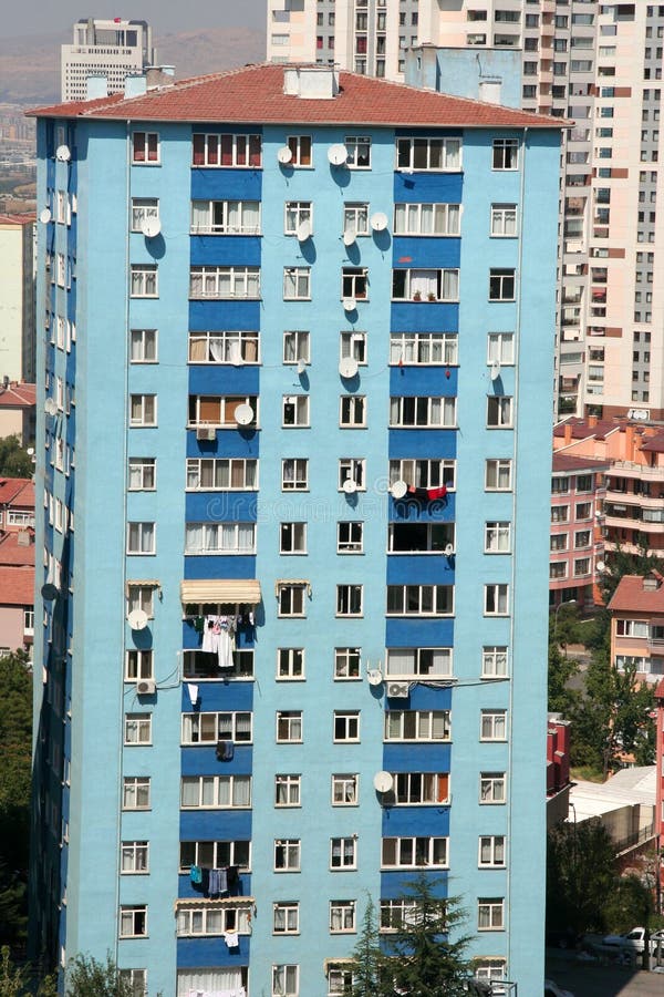 Apartment block stock photo. Image of suburban, architecture - 21230116