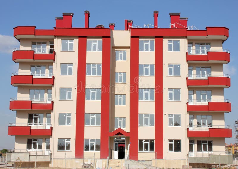 Apartment block stock image. Image of floor, dwell, architecture - 23819251