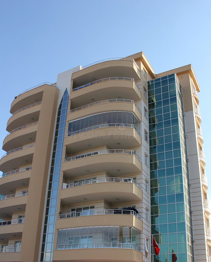 Apartment block stock image. Image of home, dwell, complex - 23819389