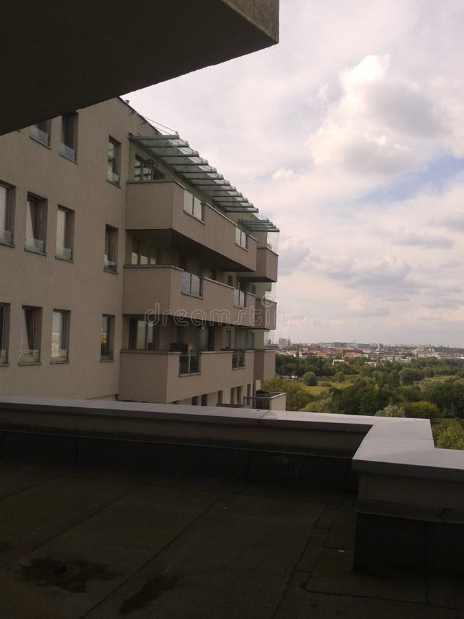 Apartment block stock image. Image of flats, balcony - 43243309
