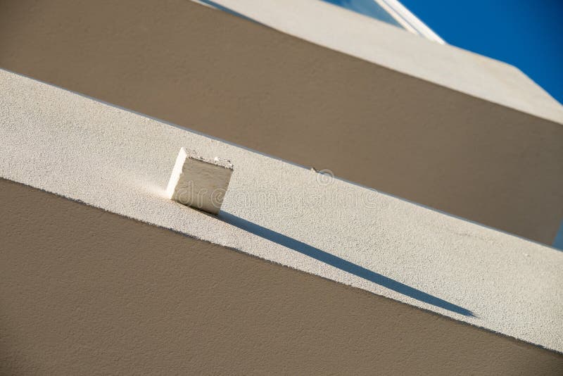 Drain pipe on wall stock image. Image of drain, stone - 134033307