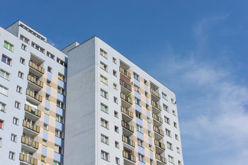 Apartment block stock photo. Image of homes, building - 41458430