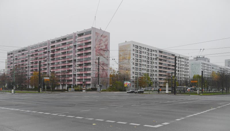 Apartment Blocks or Offices in Berlin Editorial Stock Image - Image of ...