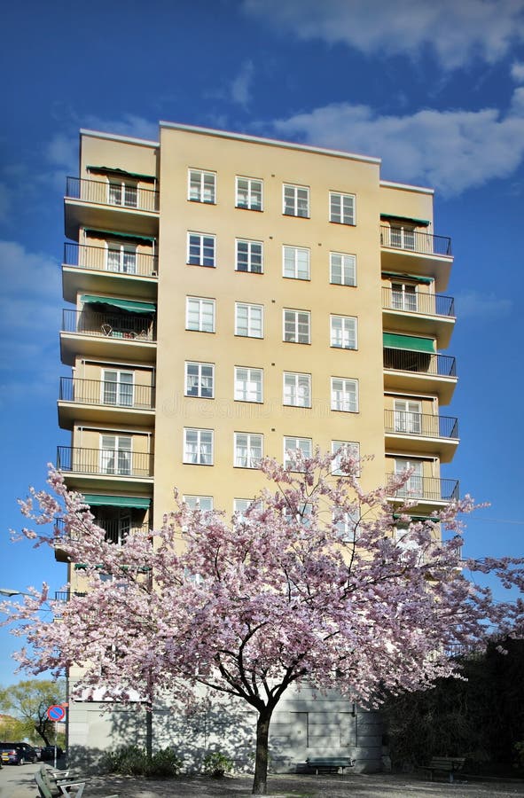 Apartment building stock image. Image of construction - 23349835