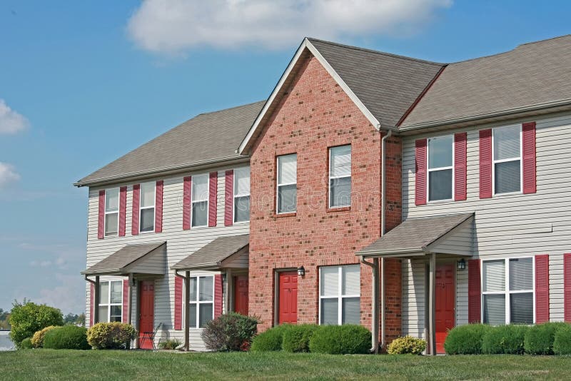 College Campus Housing stock image. Image of accommodations - 33033753