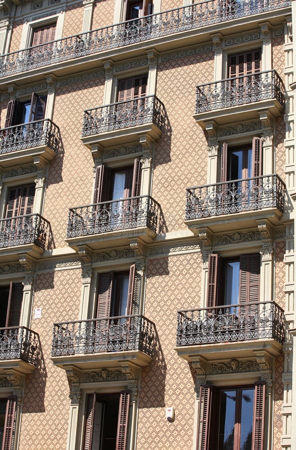 Apartment Building With Balconies Picture. Image: 5704295