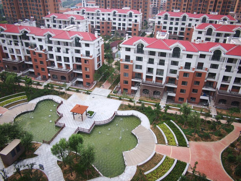 Apartment Building,China stock image. Image of residential - 26056665
