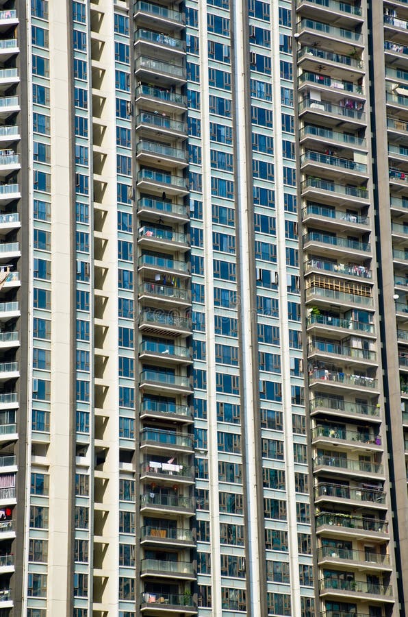 Apartment Building Density stock photo. Image of lodging - 61994712