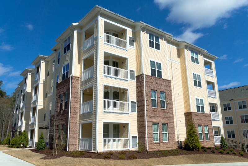 Apartment building stock photo. Image of building, common - 52172566