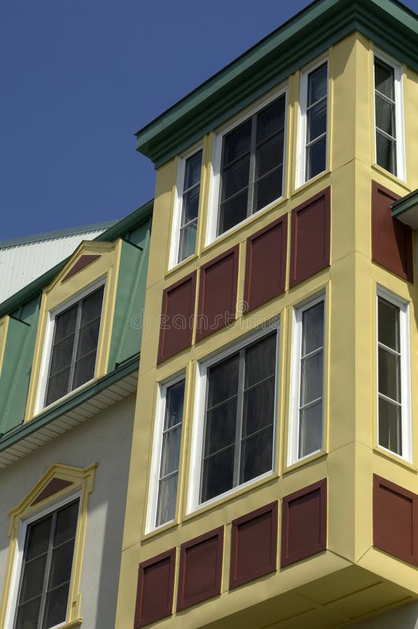 Apartment building stock photo. Image of concrete, residential - 203684038