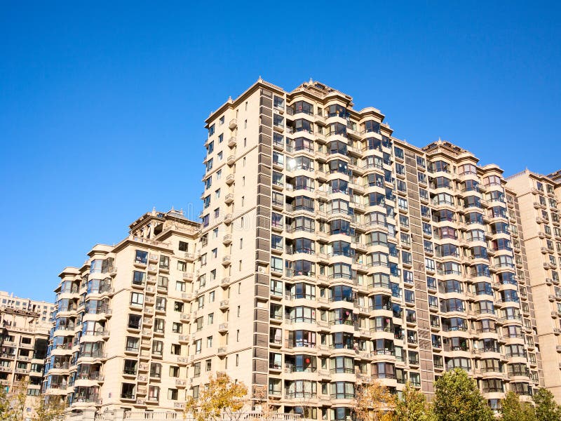 Beijing Apartment Building stock image. Image of real - 22292983