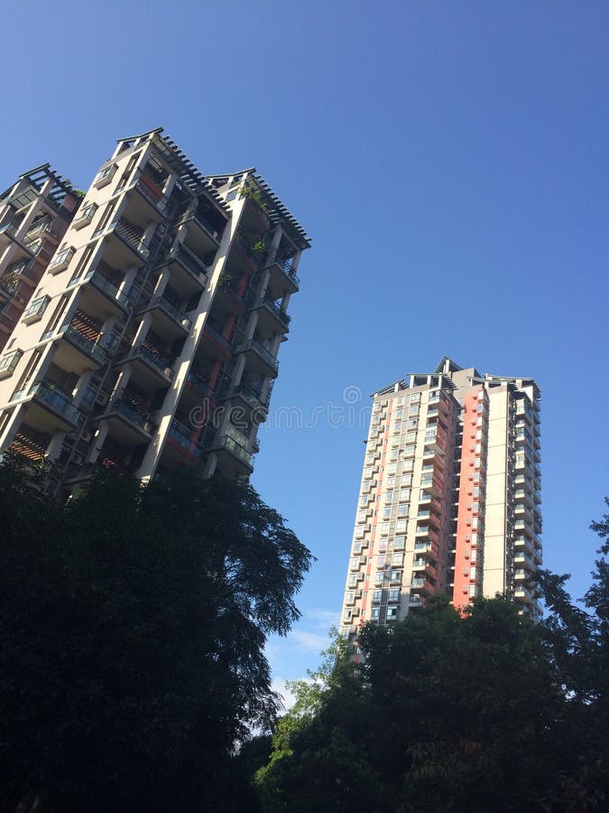 Apartment building stock photo. Image of apartment, city - 42644714