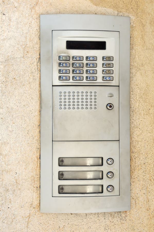 Exit Barrier Keypad stock photo. Image of security, coded - 50016