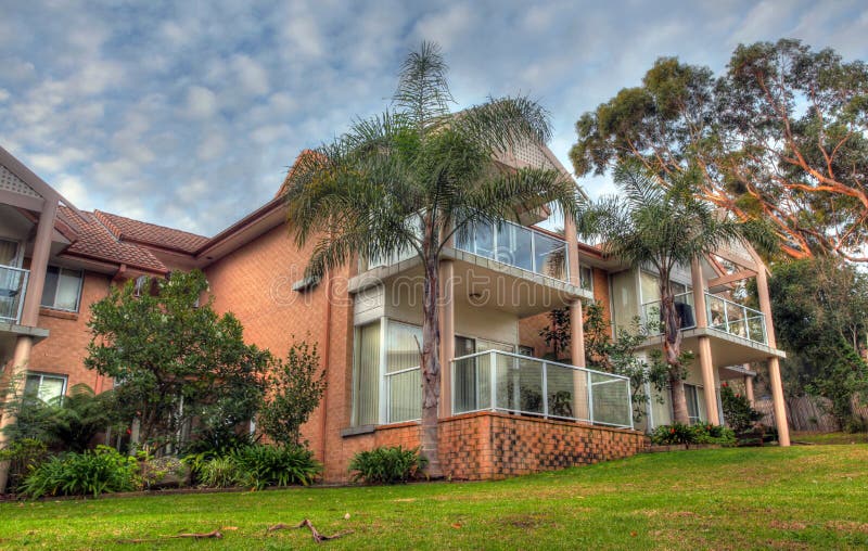 Apartment complex stock photo. Image of complex, estate - 20037630