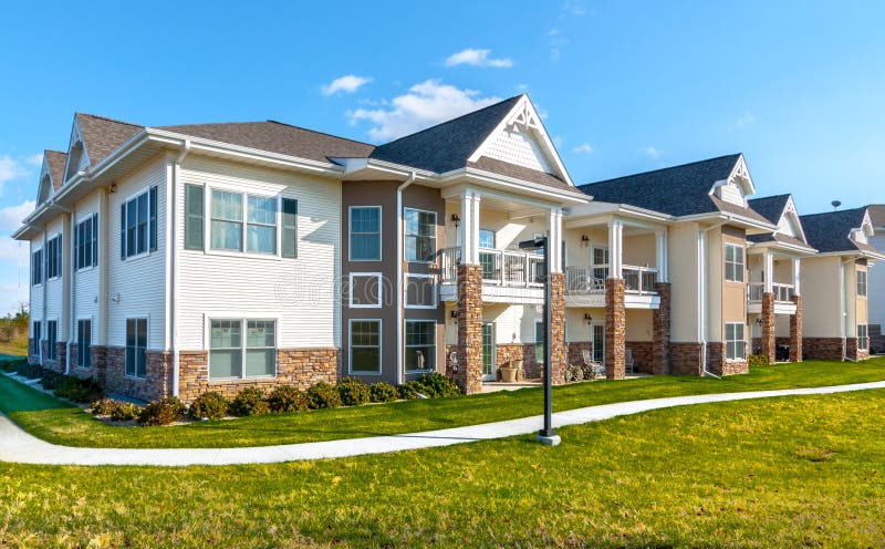 Apartment Complex stock image. Image of hotel, blue, mahmutlar - 38419223