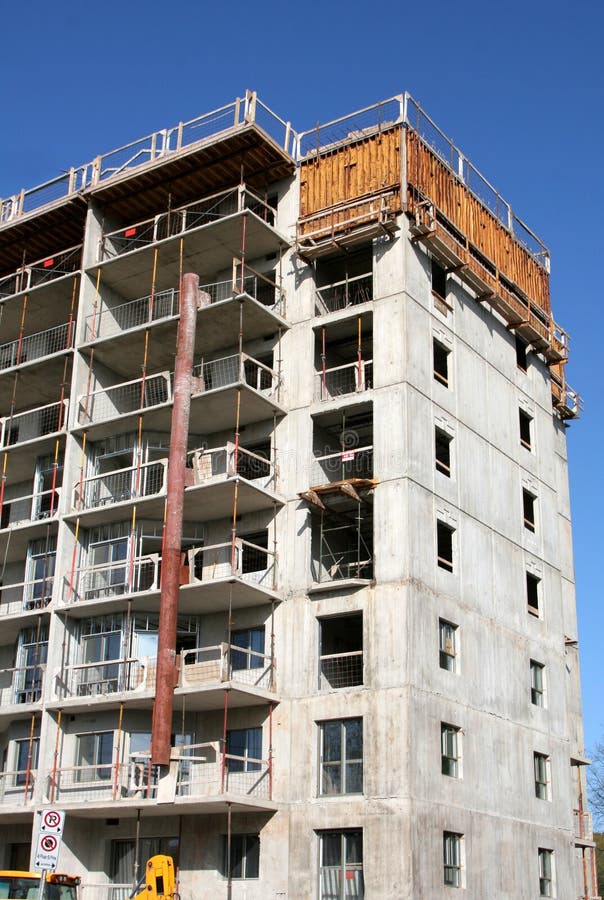 Apartment Construction stock image. Image of sale, rise - 5701017