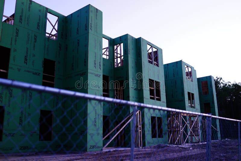 An Apartment Construction Site Editorial Photo - Image of engineering ...
