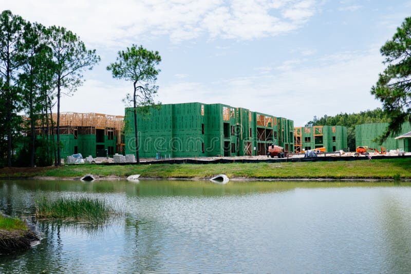 An Apartment Construction Site Editorial Photography - Image of making ...