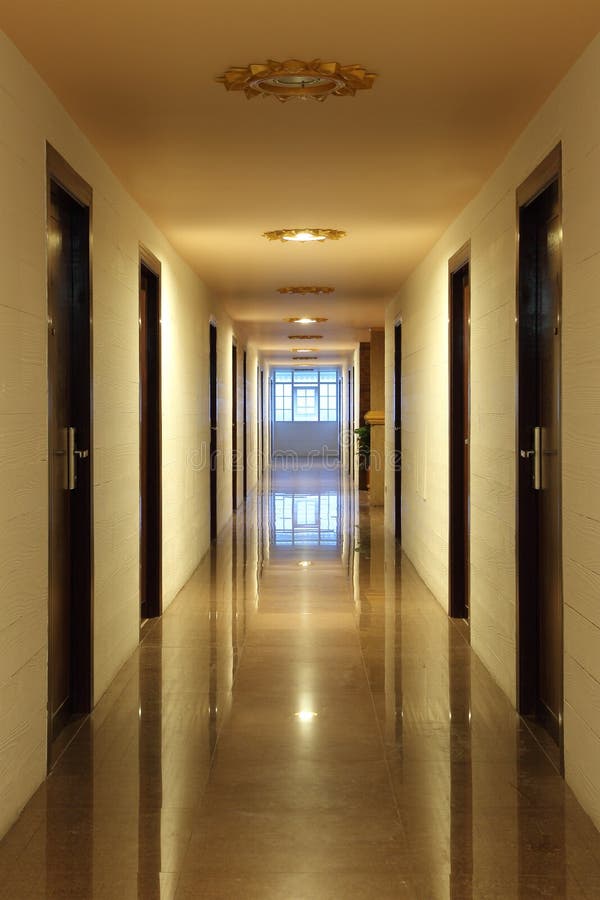 Apartment corridor stock image. Image of window, hall - 27607589