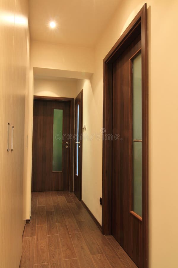 Apartment hall stock image. Image of wall, style, inside - 15923651