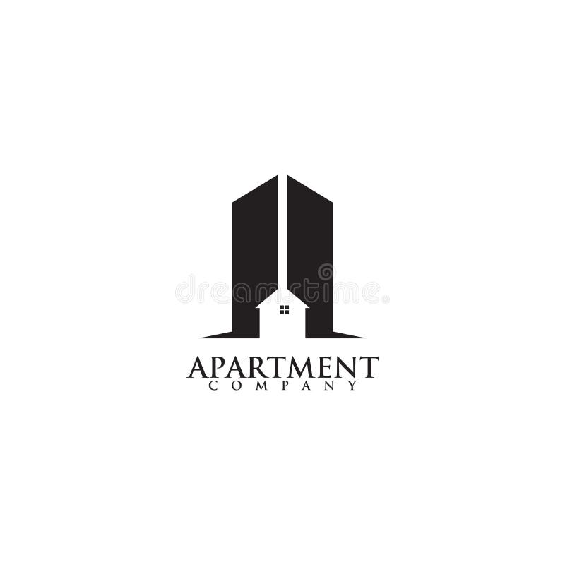 Apartment Building Logo Design Inspiration Vector Template Stock Vector ...