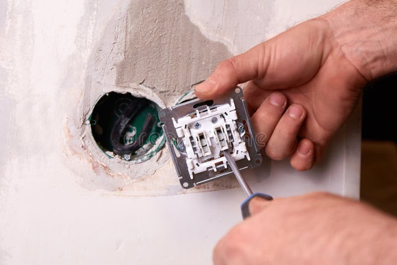 The Apartment is Undergoing Renovation Work. Stock Photo - Image of ...