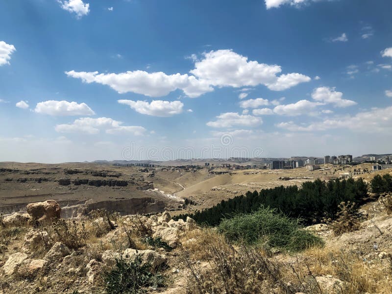 Apartments Built on Wide Plains in the Countryside. Stock Image - Image ...