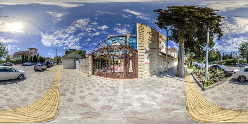 Middle-class Hotel in the Resort Editorial Stock Photo - Image of ...