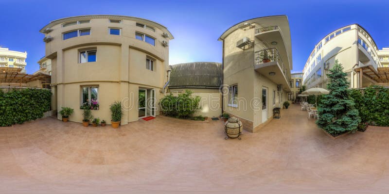 Middle-class Hotel in the Resort Editorial Stock Image - Image of ...