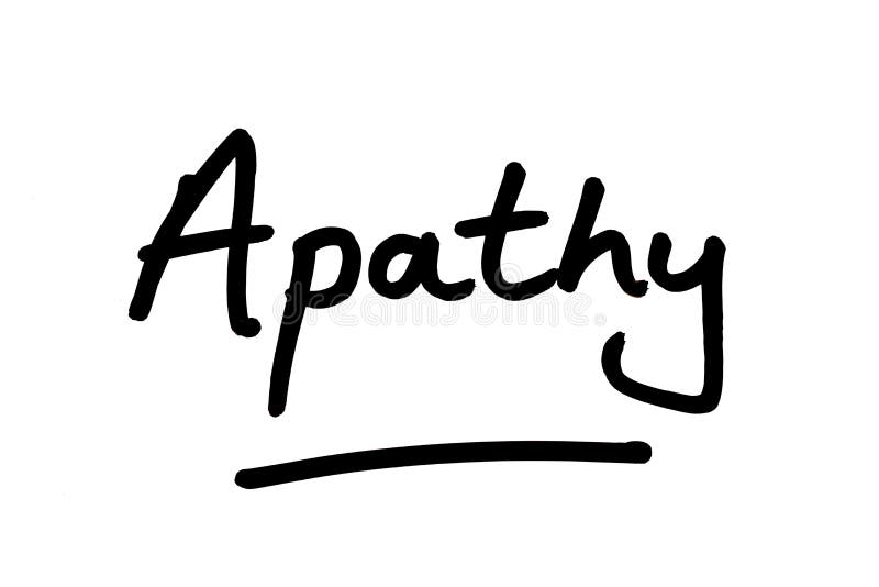 Apathy sign concept. stock illustration. Illustration of apathy - 80451967