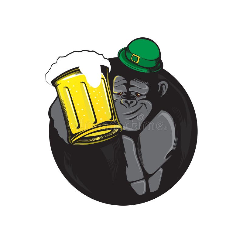 Monkey Beer Stock Illustrations – 239 Monkey Beer Stock Illustrations ...