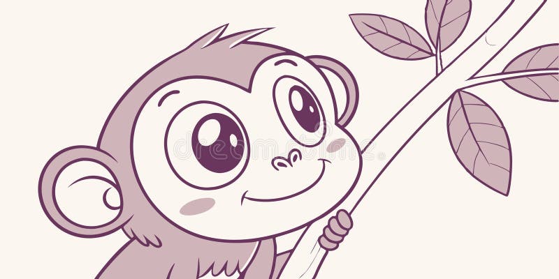 Ape Brave Angry Room Flower Vector Stock Vector - Illustration of ...