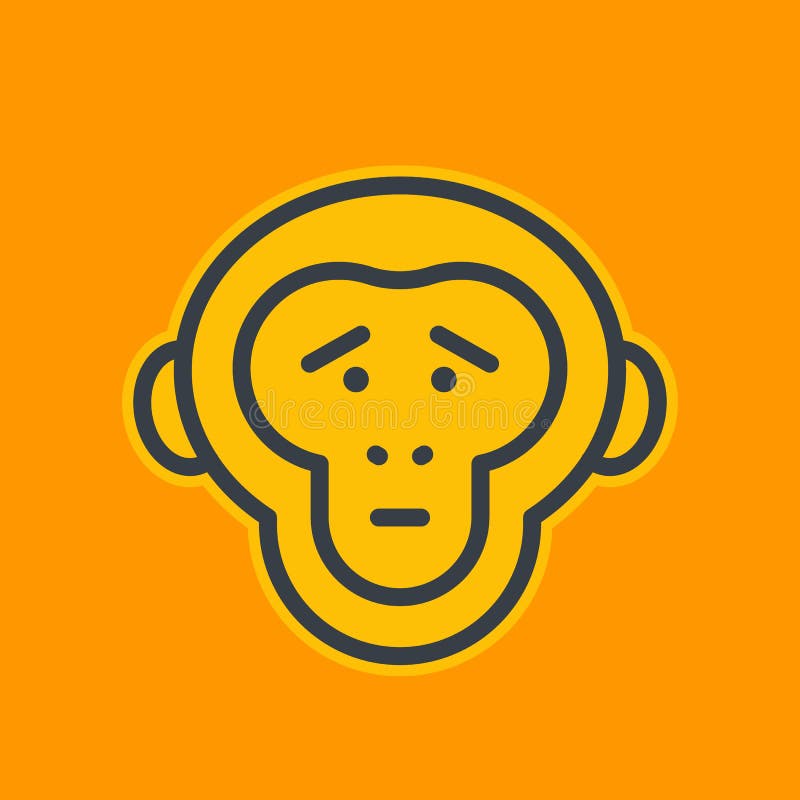 Sad Chimpanzee Stock Illustrations – 287 Sad Chimpanzee Stock ...