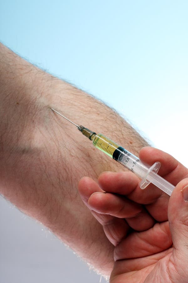 Adicción imagen de archivo. Imagen de brazo, jeringuilla - 8148949