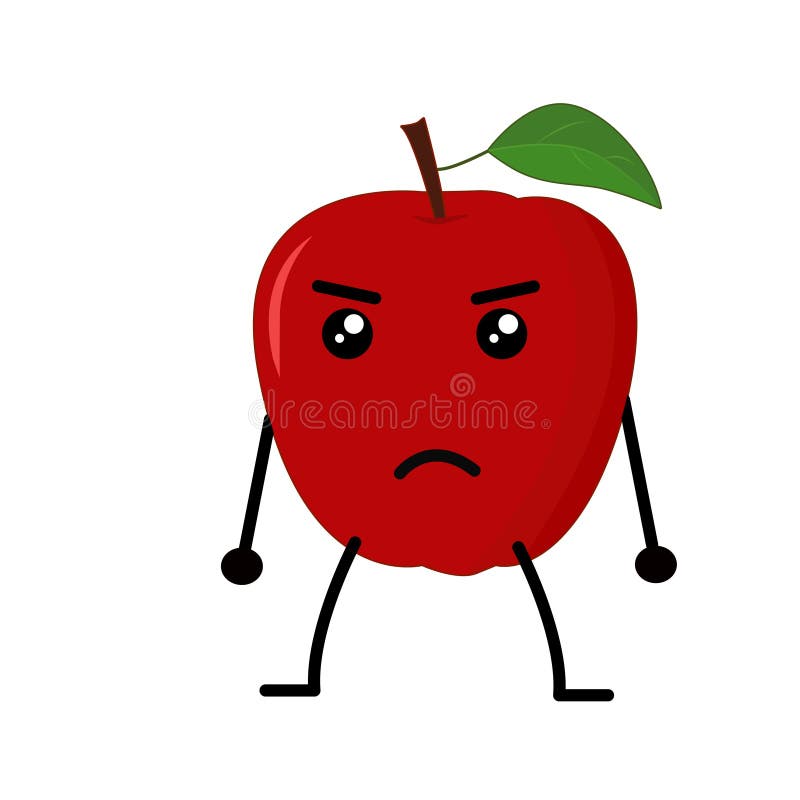 Angry Apple Stock Illustrations – 978 Angry Apple Stock Illustrations ...