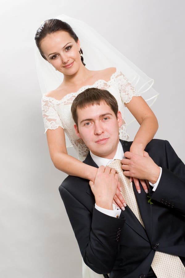 Apenas casado. imagen de archivo. Imagen de newlyweds - 1616995