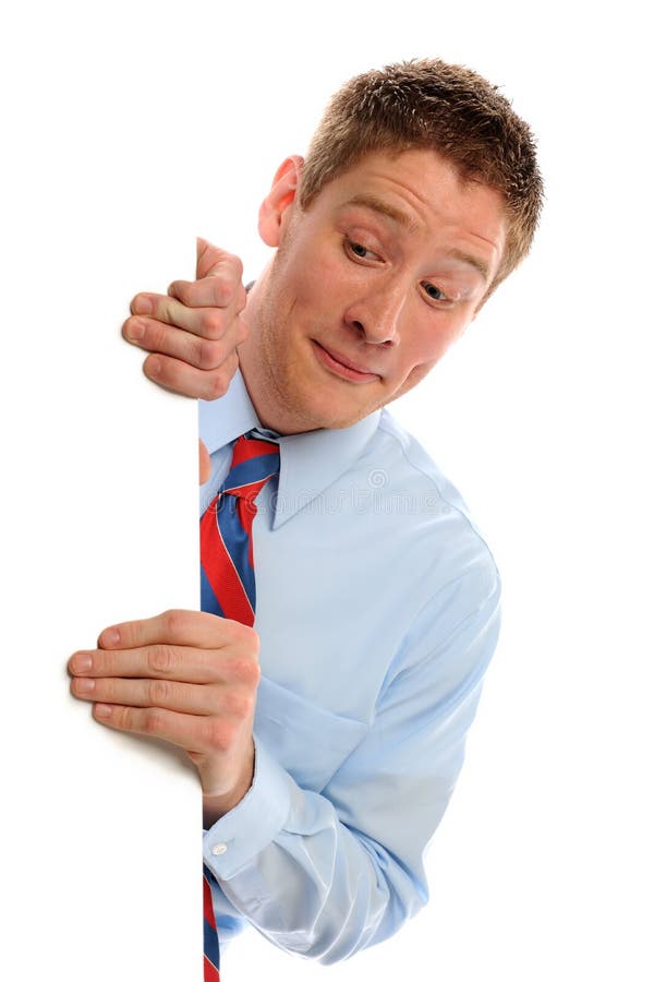 Apenas una ojeada foto de archivo. Imagen de camisa, hombre - 25475392