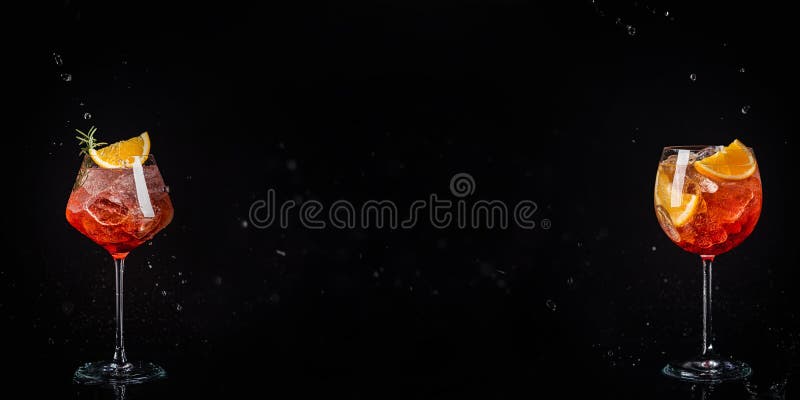 Aperol spritz cocktail stock photo. Image of cocktail - 263732256