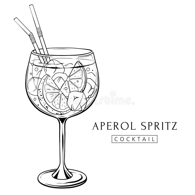 Aperol Spritz Stock Illustrations – 3,031 Aperol Spritz Stock ...