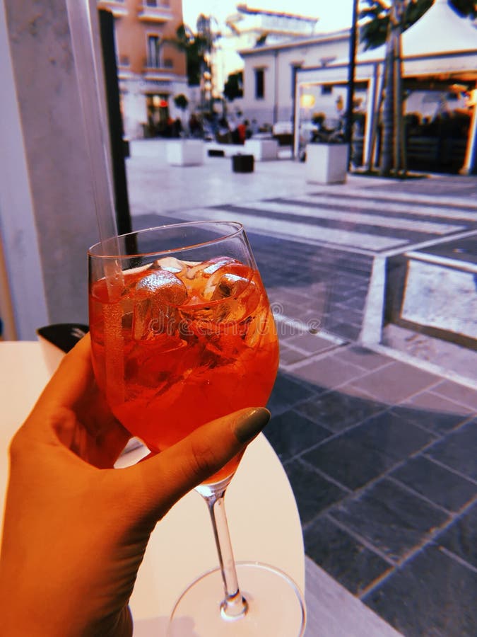 Aperitif time stock image. Image of relaxed, nightout - 118961843