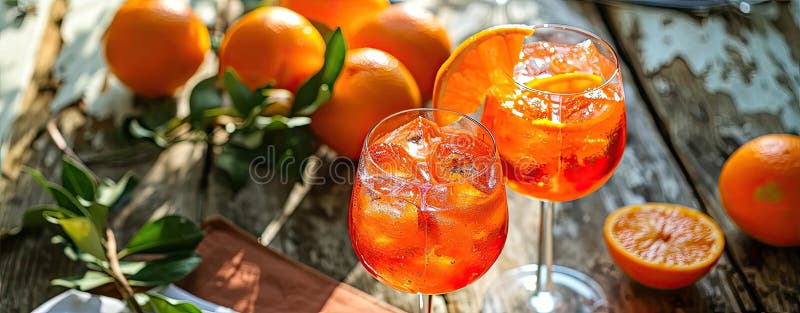 Aperol Spritz, Web Banner Format, Stock Image - Image of aperol, drink ...