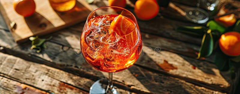 Aperol Spritz, Web Banner Format, Stock Photo - Image of whiskey, party ...