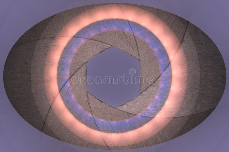 Aperture in a eye symbol stock photo. Image of design - 108604638